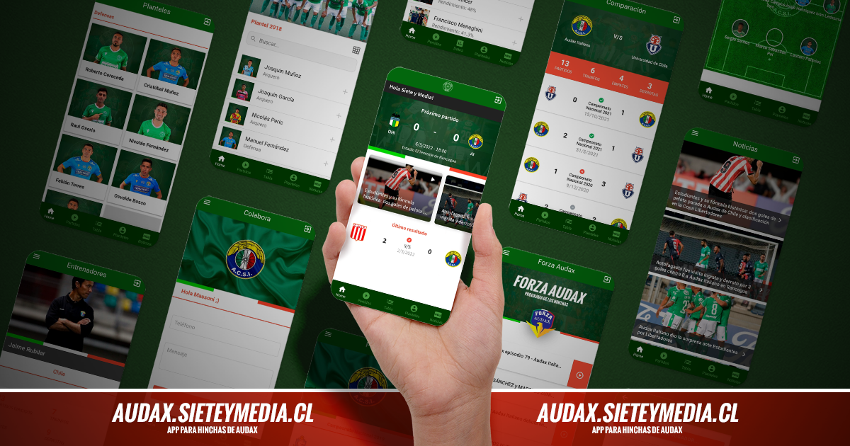Implementación App Club de Fútbol Audax Italiano - Hinchas
